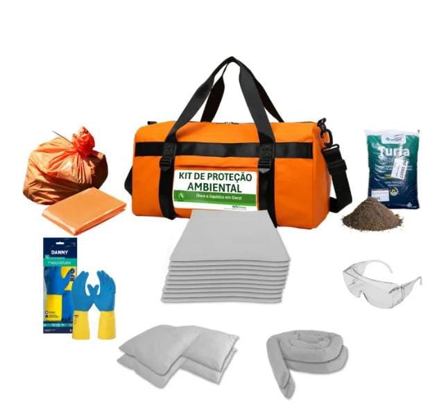 KIT DE PROTEÇÃO AMBIENTAL PARA ÓLEO E DERIVADOS - PORTO EPI